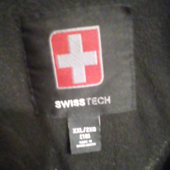 Swiss Tech | Jackets & Coats | Swiss Tech Black Jacket Xxl | Poshmark